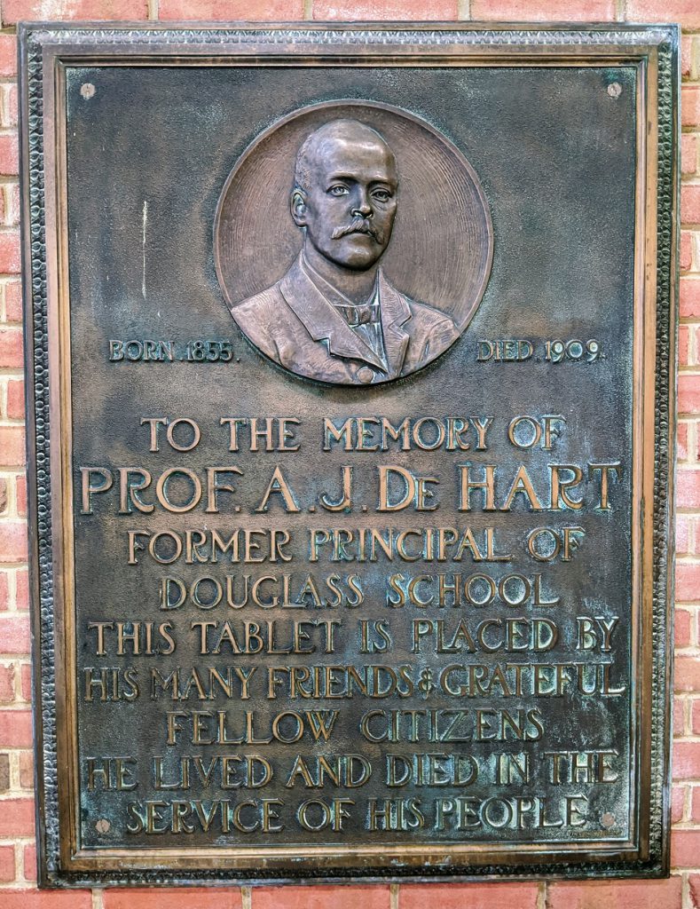 Andrew J. DeHart: Education and Sports at Frederick Douglass School ...